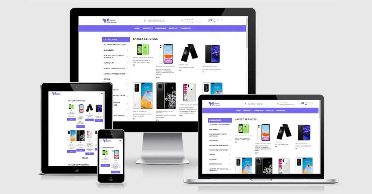SA Unlock GSM Server | Our Works | Phyxle