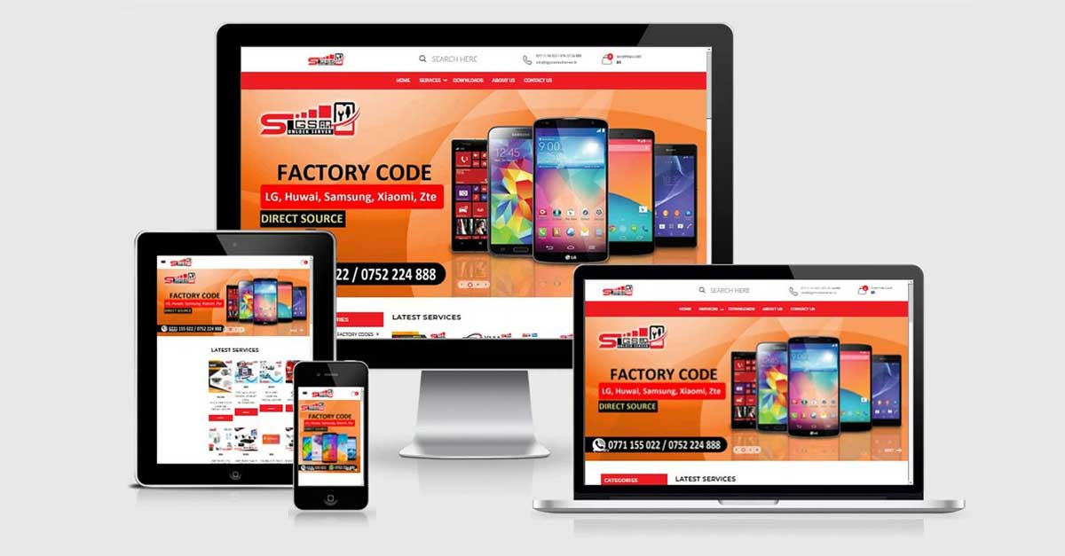 SL GSM Unlock Server | Our Works | Phyxle